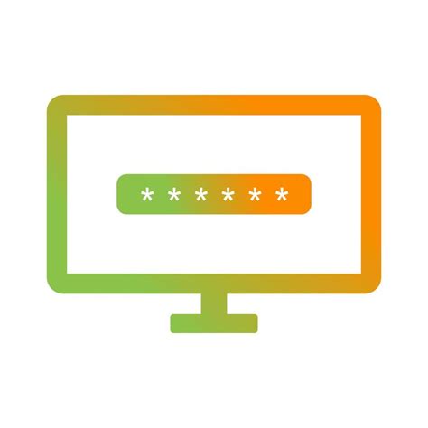 System Password Vector Icon 16681906 Vector Art At Vecteezy