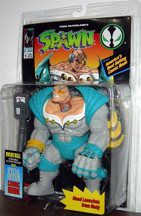 Overtkill Figure Spawn Series 1 Todd McFarlane Toys
