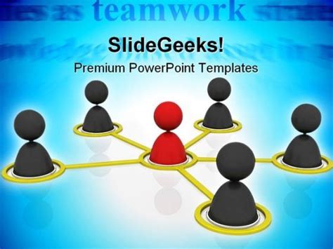Teamwork Unity Leadership PowerPoint Themes And PowerPoint Slides