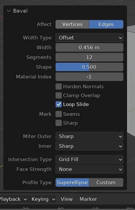 how to bevel in blender 3d edges vertices and more