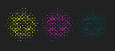 Vector Halftone Circles Set Abstract Halftone Stars 27290713 Vector Art At Vecteezy
