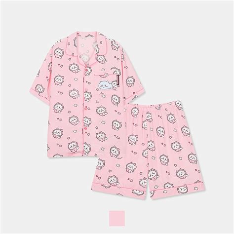 스파오 [남녀공용] 먼작귀 먼가 시원하고 귀여운 잠옷 Pink Spppd37u09 위시버킷