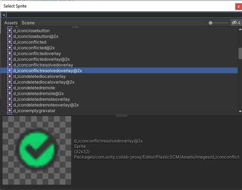 is there a way to prevent unity from listing plastic scm s assets