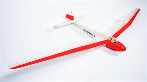 Minimoa 50 Wingspan R C Balsa Glider Kit