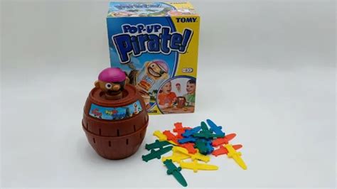 pop up pirate board game rules and instructions for how to play