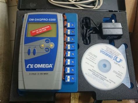 OMEGA OM DAQPRO 5300 Portable Handheld 8 Channel Data Logger TZSupplies Com
