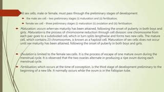 Human Growth And Development The Beginning Of Life Pptx