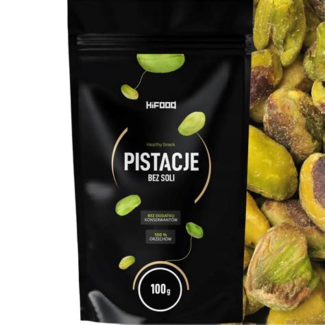 Pistacje Łuskane Bez Soli Usa Premium 100g Hifood • Cena Opinie Allegro