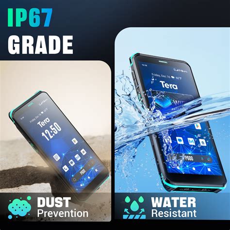 Tera Android 11 Barcode Scanner Pda P600 High Performance Qualcomm Cpu 5000mah Battery And