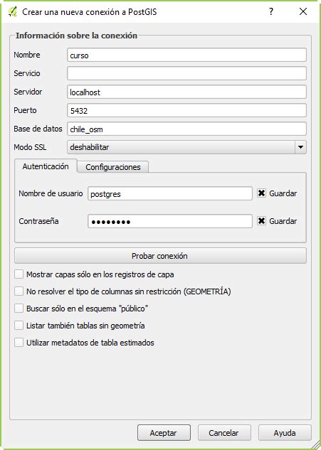 Conectar Postgis Con Qgis Comunidad Ism