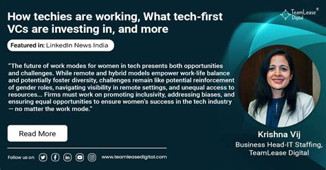 Teamlease Digital On Linkedin Techindustry Tech Techjobs Hiring Staffing Itjobs Itindustry…