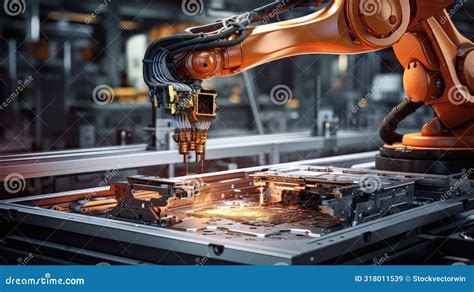 Automation Innovation And Technology Stock Illustration Illustration Of Revolutionized