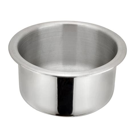 Silver Stainless Steel Cooking Pan At Best Price In New Delhi Krishnavi India