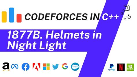 Helmets In Night Light Codeforces Round 902 Div 2 Codeforces