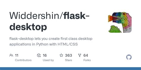 Github Widdershinflask Desktop Flask Desktop Lets You Create First