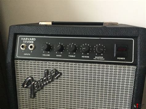 1981 Fender Harvard Amp Photo 4484757 Us Audio Mart