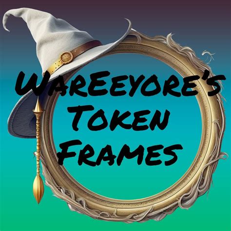 Vtt Token Framestoken Border V8tf19 Etsy