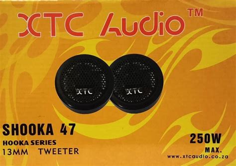 Speakers And Speaker Systems Xtc Shooka 47 250w 13mm Tweeters For Sale