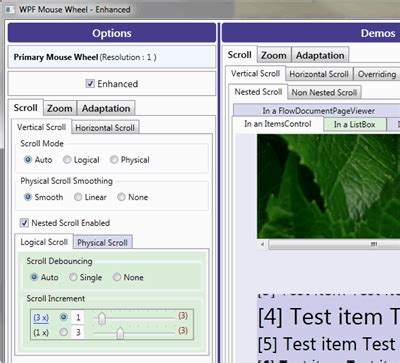 Improving WPF Mouse Wheel Processing CodeProject