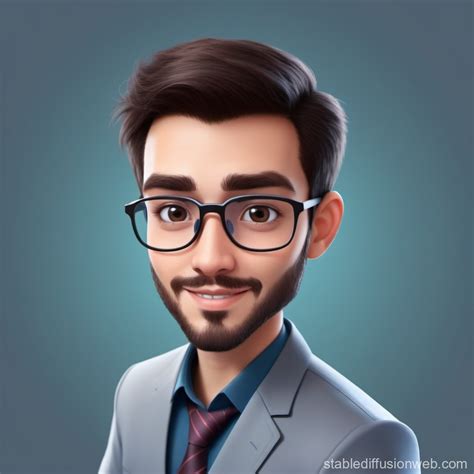 Helpful Web Character Avatar Stable Diffusion Online