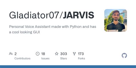 JARVIS Jarvis Features System Stats Py At Master Gladiator07 JARVIS GitHub