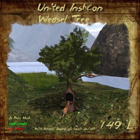 Second Life Marketplace Ui Weasel Tree V