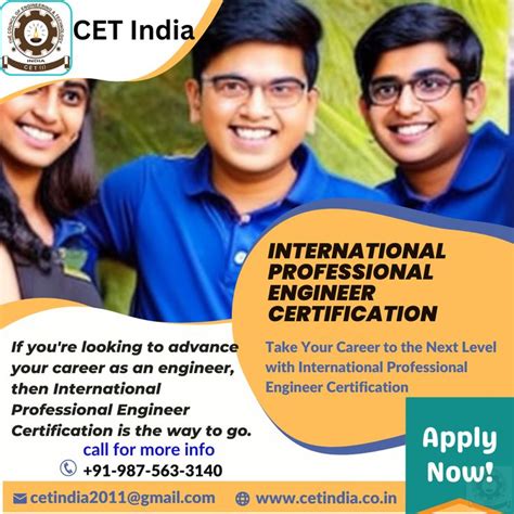 If Youre Looking To Advance Your Career As An Engineer Then International Professional