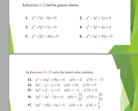 solved in exercises 1 12 find the general solution 1 y