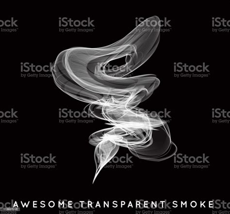 블랙에 회색 연기의 벡터 일러스트 레이 션 디자인에서 배경의 요소로 사용 합니다 연기 물리적 구조에 대한 스톡 벡터 아트 및