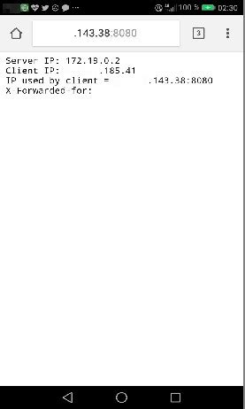 Webserver In Docker Container Is Not Reachable Via The Internet Server Fault