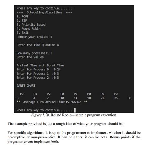 solved lab 2 scheduling algorithms programming