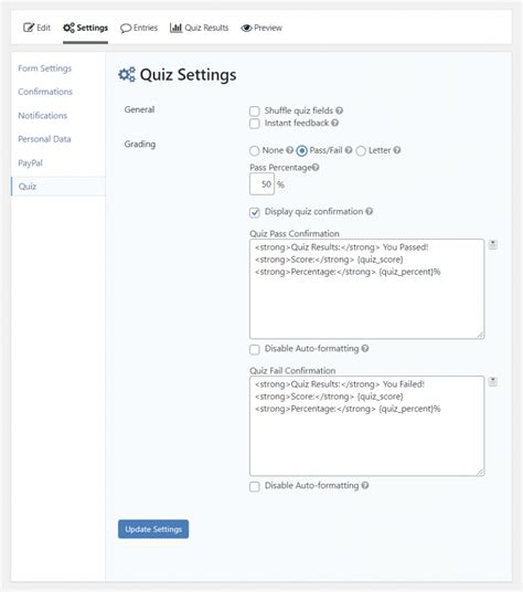 How To Use Gravity Forms To Create A Quiz And Analyze Results Gravity Wiz