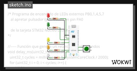 Wokwi Online Esp32 Stm32 Arduino Simulator