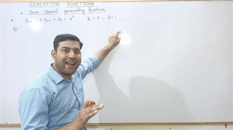 Numerical Analysis 20 Generating Function Technique For Solving A Linear Difference Equations