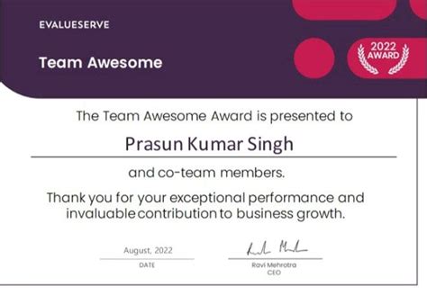 Prasun Singh On Linkedin Thankyou