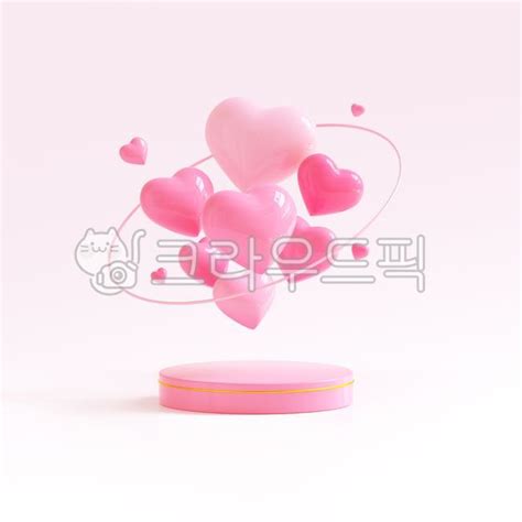 발렌타인 발렌타인데이 행복 사랑 하트 사진이미지일러스트캘리그라피 Lhg작가