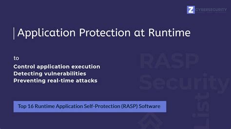 List Of 15 Rasp Security Tools 2025 Runtime Application Self