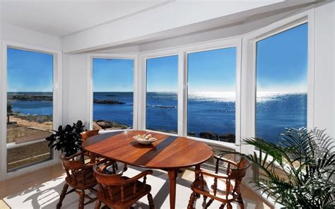 Окно с видом на море 75 фото