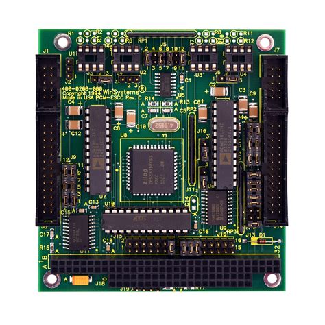 PCM ESCC 16 Dual Serial Async Sync Module With 16 Bit PC 104 Interface Module WINSYSTEMS