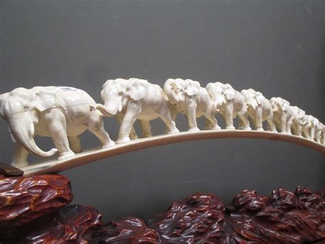 Ivory Elephant Sculpture At Molly Cruz Blog