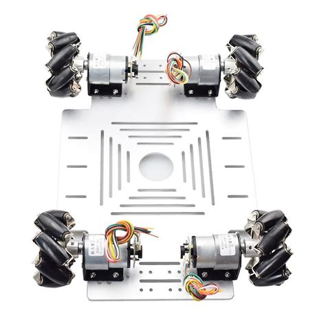 Smart Robot Car Chassis Kit Omni Platform With Controller For Arduino Project Fruugo UK