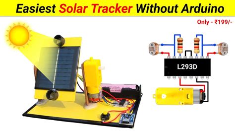 How To Make Solar Tracker Without Using Arduino Science Project