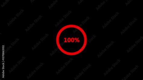 Loading Circle Animation Process Loading Bar Gradient Color Rotating
