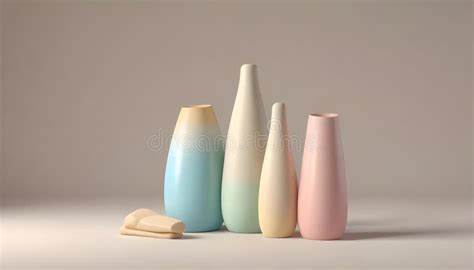 Photography Of Minimalist Objects Ideal For Modern Design And Branding Stock Illustration