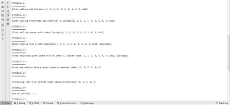 Java Collections Generics List And Arraylist Methods Usage Tutorial