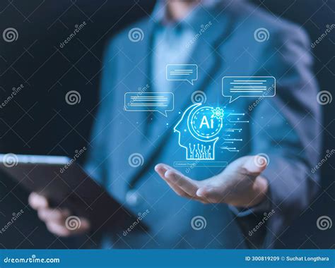chatbot generates the information command prompt concept bot artificial intelligence open for