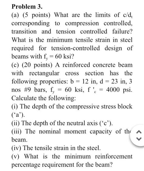 Solved Problem 3 A 5 Points What Are The Limits Of Cdt