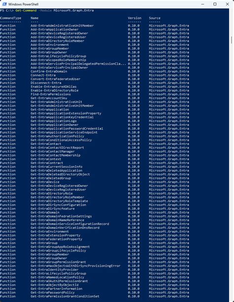 Microsoft Graph Entra PowerShell Module In Preview Icewolf Blog