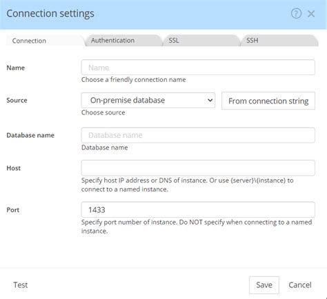 Connect To A Sql Server Instance