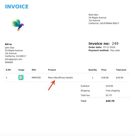 Displaying Custom Product Names In Woocommerce Invoices